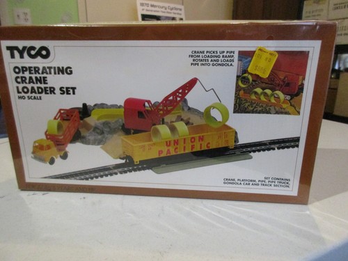 HO SCALE TYCO OPERATING CRANE LOADER SET, NO. 900, NOS, IN SEALED ...