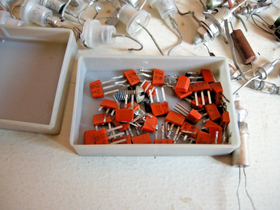 Lot Vintage Soviet radio components Resistors Era USSR Electronics ...