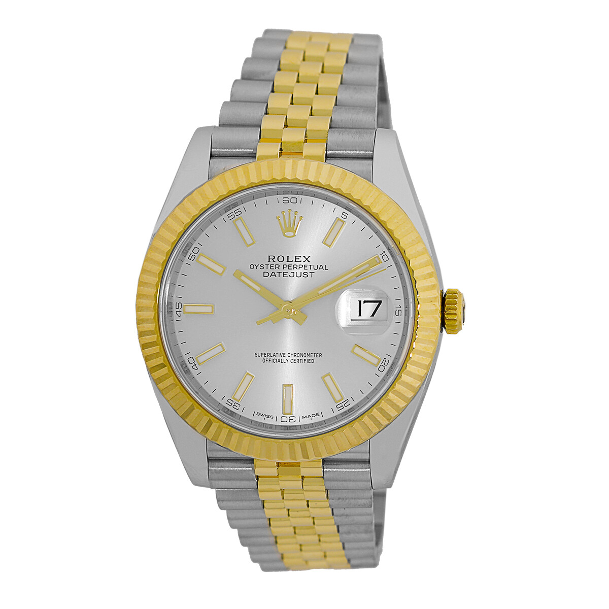 ROLEX 41mm Stainless Steel & 18K Yellow Gold Rolex Da… - Gem
