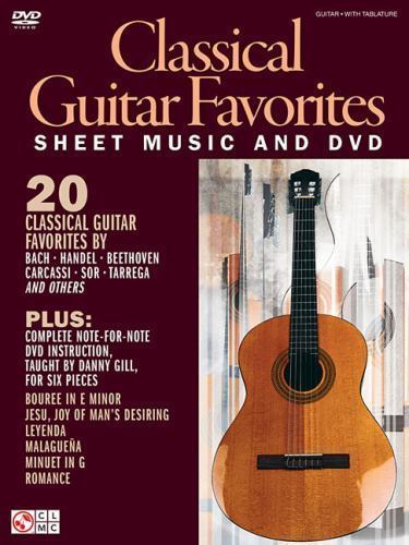 Classical Guitar Favorites Sheet Music Book/Online Video [With DVD ...
