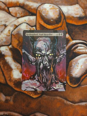 Magic the Gathering Kothophed, Soul Hoarder Hand Painted Unique Custom ...