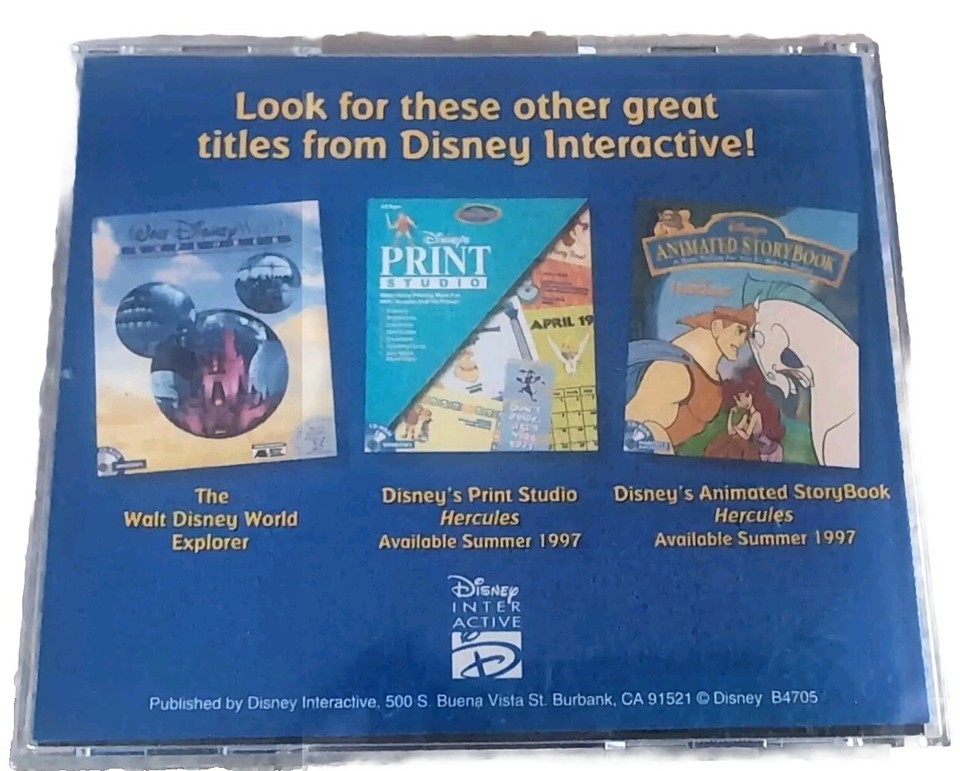 Disney's Magic Artist (PC CD ROM) 1997 Pre-owned With 3 Vintage Comic ...