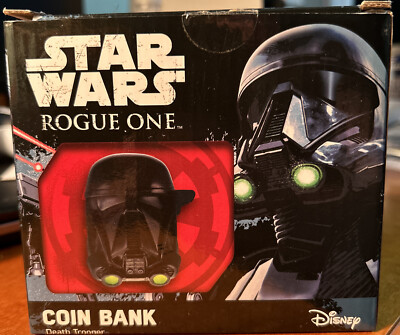 Star Wars - Rogue One - Death Trooper Helmet Coin Bank - 2016 - Disney ...