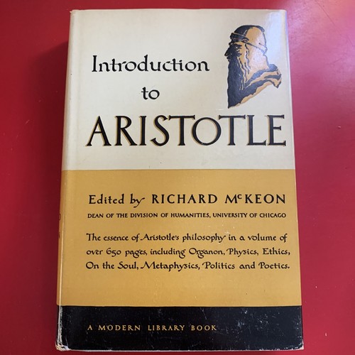 NICE Introduction Aristotle Ancient Greek Philosophy Modern Library ...