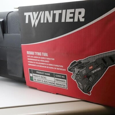 MAX RB-400T-E-B2C/1450A Rebar Tying Machine Twin Tire With Charger ...