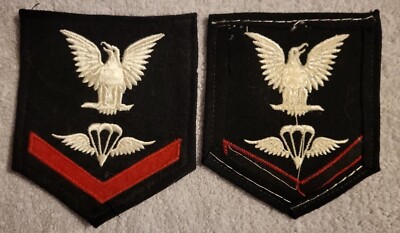 WW2 US Navy Rate Parachute Rigger 3rd Class - Black Patch | eBay