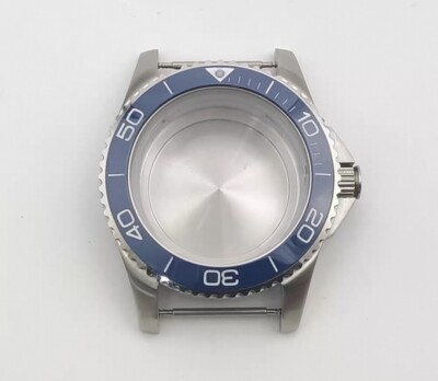 40mm Sapphire Solid Stainless Steel 316L Watch Case NH35/36 Blue ...