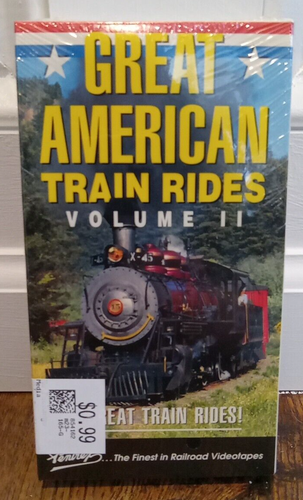 New - Great American Train Rides Volume 2 - VHS Tape - Rare Lionel ...