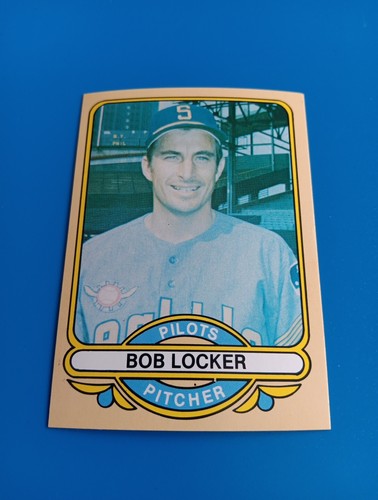 Bob Locker 1983 Renata Galasso 1969 Seattle Pilots Card #19 FREE ...