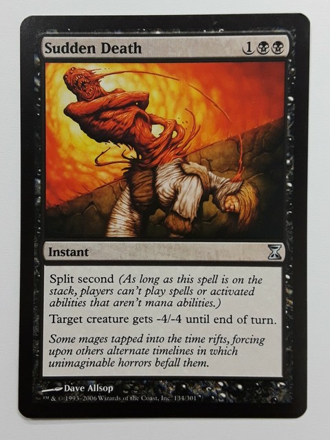 MTG Sudden Death Time Spiral 134/301 Regular Uncommon for sale online ...