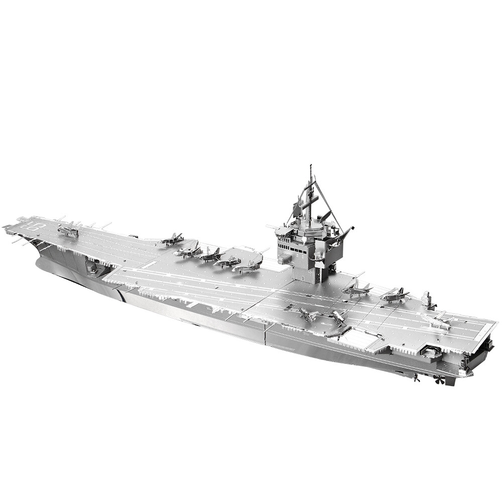 Piececool 3D Model Kits For Adult USS Enterprise CVN-65 Metal Puzzles ...