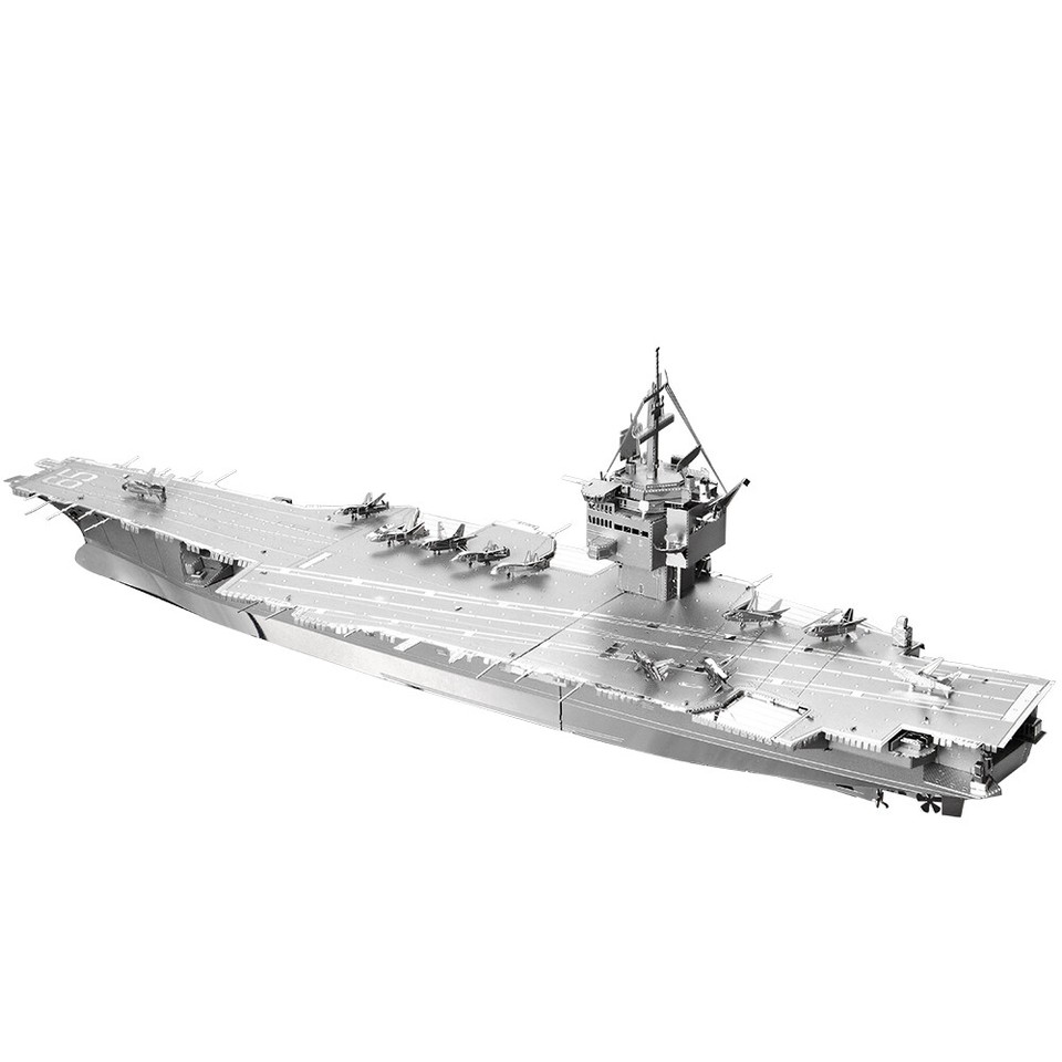 Piececool 3D Model Kits For Adult USS Enterprise CVN-65 Metal Puzzles ...