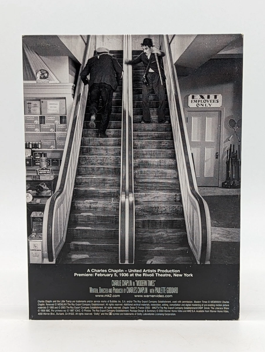 Modern Times 1936 Dvd Cover