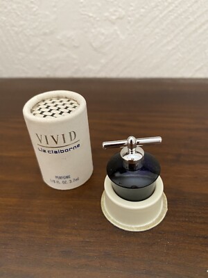 VIVID by Liz Claiborne Perfume Splash 3.7 ml 1/8 oz for Women Vintage W ...