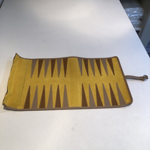 Hector Saxe Backgammon Travel Set Yellow | eBay