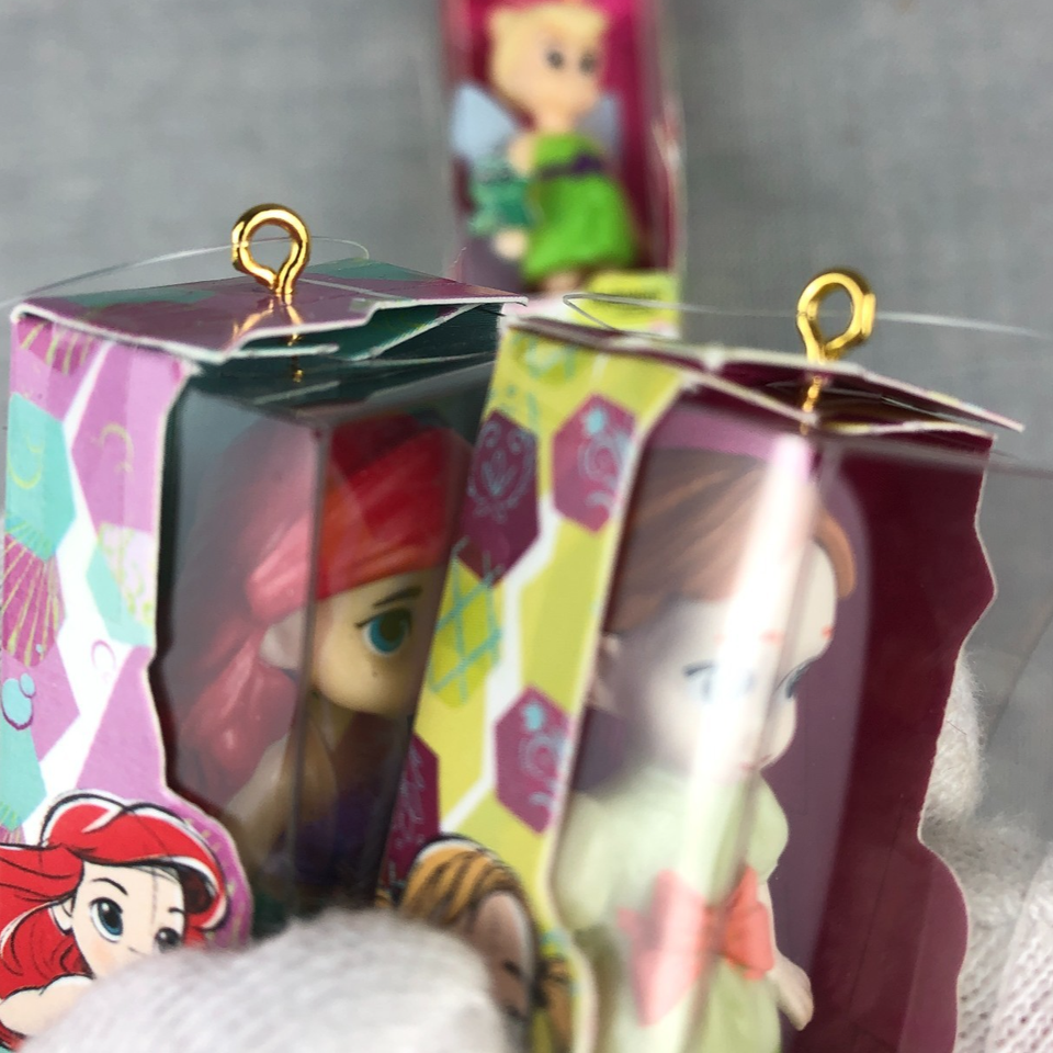 Disney Store Zuru Mini Brands Toy Custom Ornament x3 Ariel Anna Tinker ...