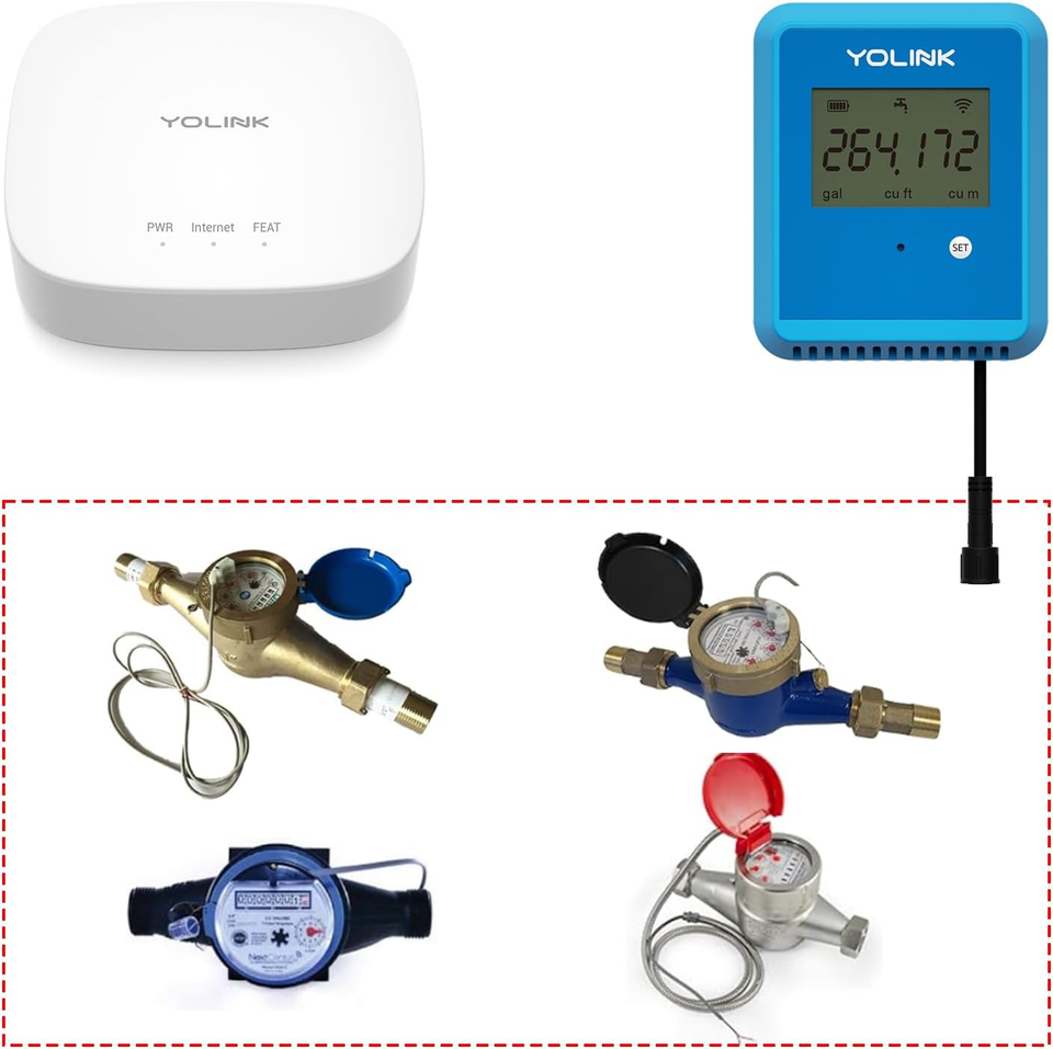 Flowsmart Water Meter, No Water Meter Included, Smart Water Usage ...
