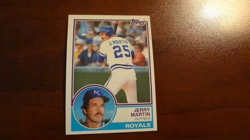 1983 TOPPS # 626 JERRY MARTIN BASEBALL CARD | eBay