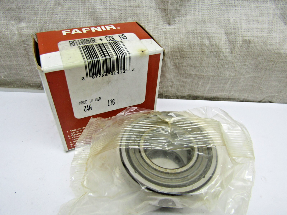 Fafnir RA100RR + COL 1" Insert Bearing with Lock Collar | eBay