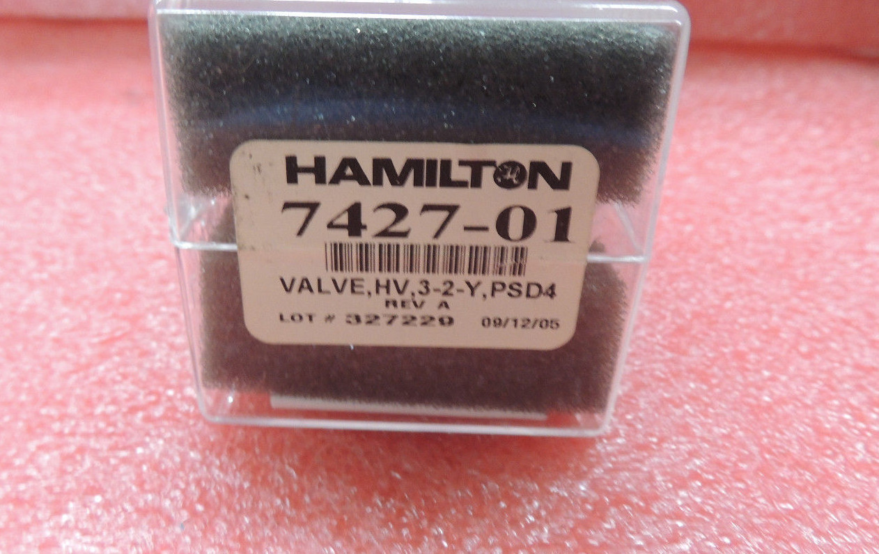 New Hamilton VALVE HV 3-2-Y PSD/4 - 7427-01 Rev A | eBay