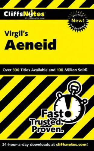 CliffsNotes on Virgil's Aeneid (Cliffsnotes Literature Guides) - GOOD ...