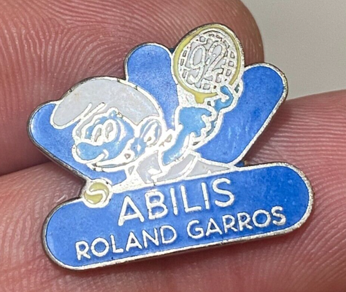 🤩 PINS - Roland GARROS, ABILIS Stumpf , signé Peyo Paris N°67 | eBay