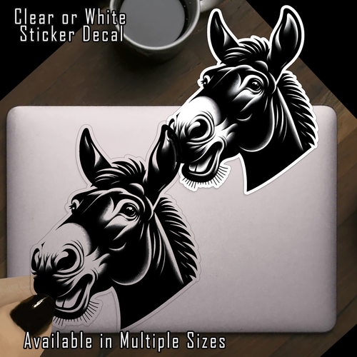 Mule Vinyl Decal Sticker Indoor Outdoor 4 Sizes | eBay