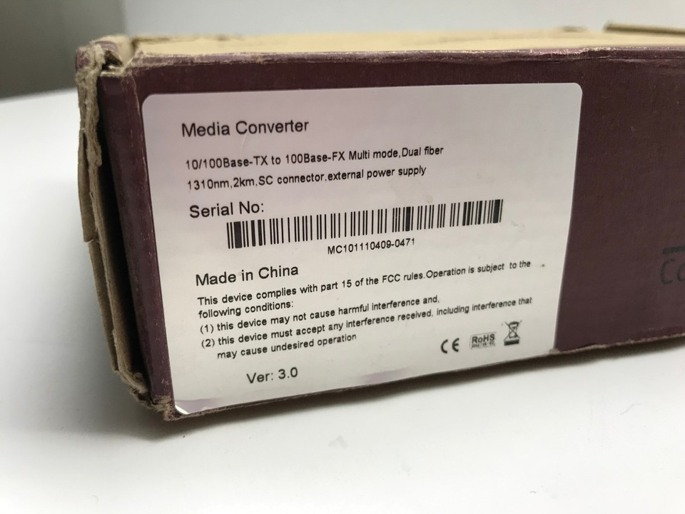Tp-link TP LINK MC100CM Fast Ethernet Multimode Media Converter New | eBay