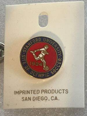 Stanford University Site of Los Angeles 1984 Olympic Soccer Pin (1) | eBay