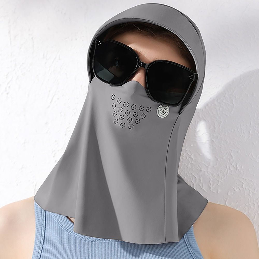 UV Proof Sunscreen Mask 3D Brim Cycling Face Mask Driving | eBay