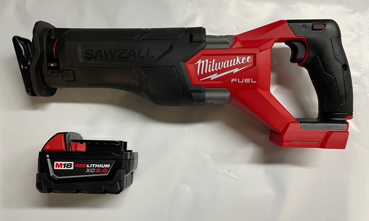 Milwaukee 2821-20 Fuel M18 volt Sawzall Reciprocating Saw W Battery New ...
