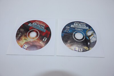 Star Wars Galactic Battlegrounds (Windows PC CD-ROM, 2001) Lucasarts, 2 ...
