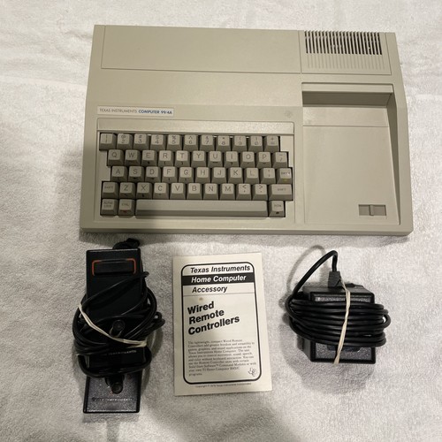 Texas Instruments Ti-99/4A Home Computer *AS-IS* Remotes NO AV CABLE | eBay