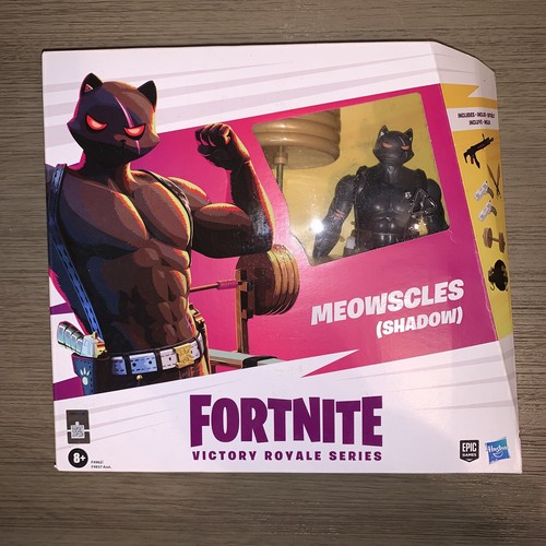 FORTNITE- MEOWSCLES (Shadow) Victory Royale Series 6"Figure Mint in Box ...