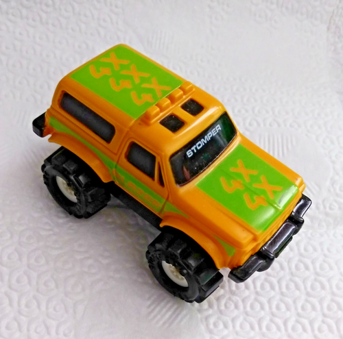 1980s vintage SCHAPER Mini STOMPER 4x4 CHEVY BLAZER yellow green SUV ...