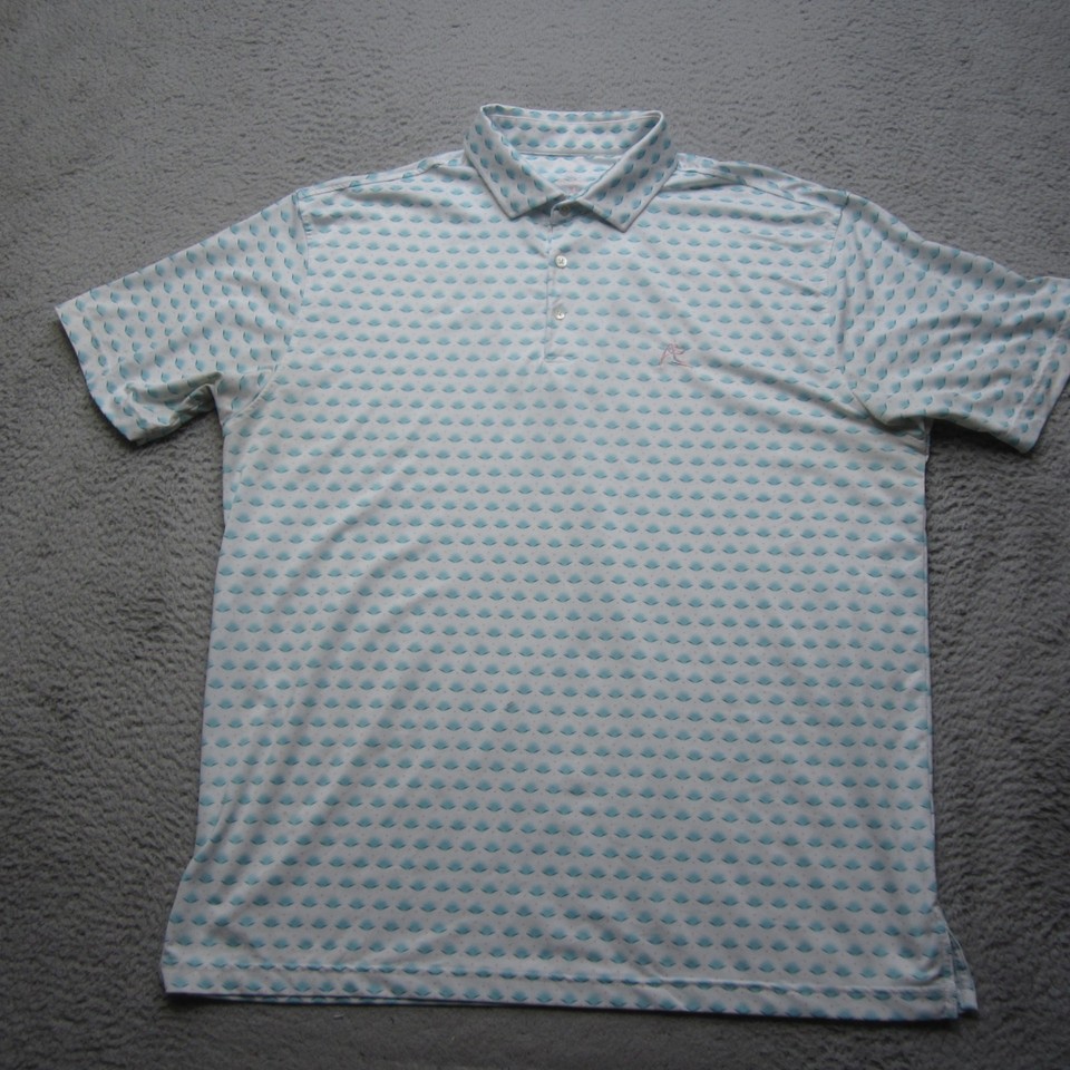 Rhoback The Agave Polo Shirt Mens XL Golf Performance Stretch ...