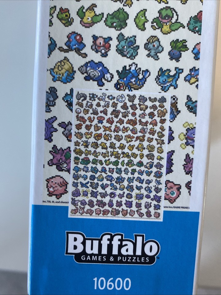 Pokemon Oroginal 151 Pixel Rainbow 1000 Piece Jigsaw Puzzle 2023 ...