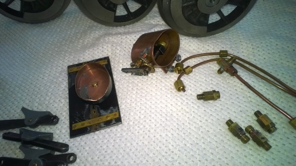 LIVE STEAM CHASSIS 0-6-0 SADDLE TANK ENGINE LBSC 1" SCALE 4.75" GAUGE ...