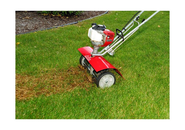 Mantis 5222 Power Tiller Dethatcher Attachment for Gardening for sale ...