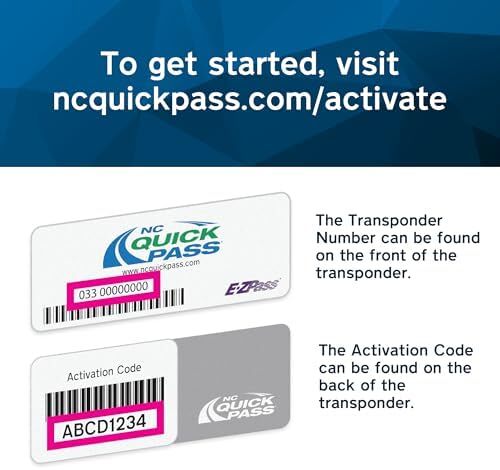 NC Quick Pass Sticker Transponder – NC Toll Roads – Works in 19 States ...