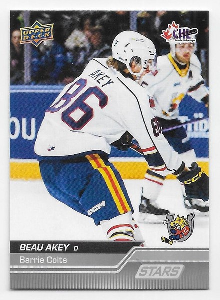 2023-24 Upper Deck CHL - Stars #321 Beau Akey (RC) for sale online | eBay