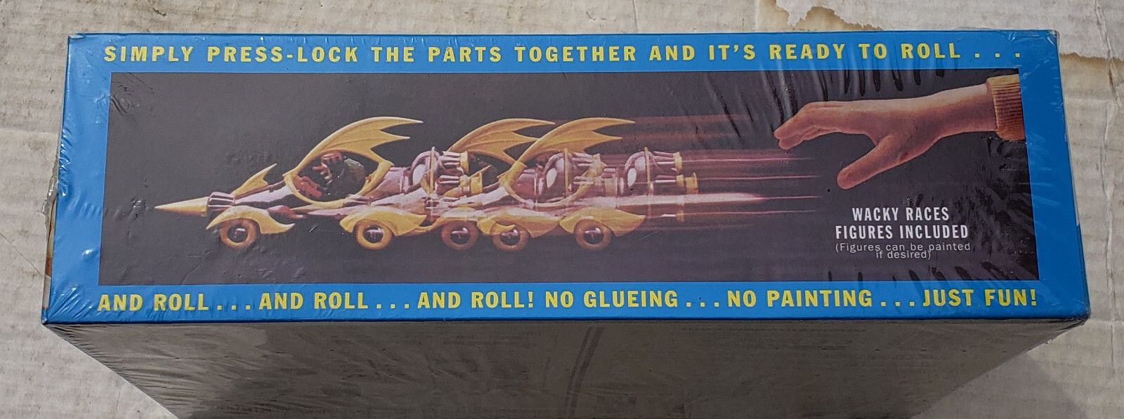 MPC Wacky Races The Mean Machine Snap Plastic Model Kit MPC935 1/25 ...