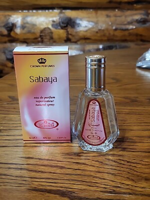 Sabaya 50ML Eau De Parfum Alcohol Free Perfume Unisex Crown Perfumes Al ...
