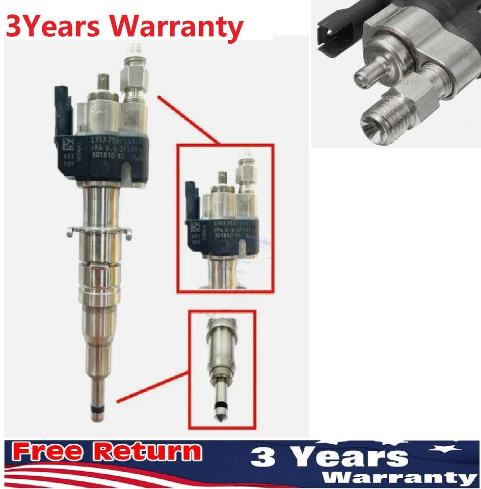 3PCS Fuel Injector For BMW N54 N63 335 535 550 750 X5 X6 Index 12 ...