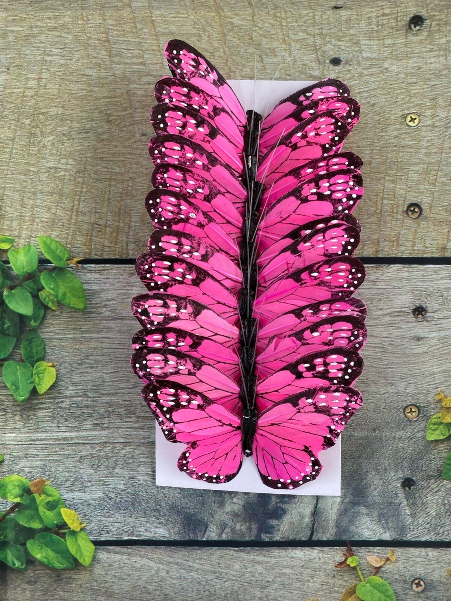 Pink Monarch Butterfly