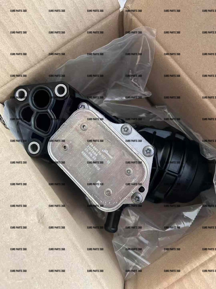 MERCEDES BENZ A CLA GLA GLB OIL FILTER HOUSING WITH OIL COOLER ...