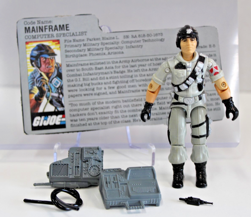 Vintage GI Joe 1986 Mainframe Complete With Card | eBay