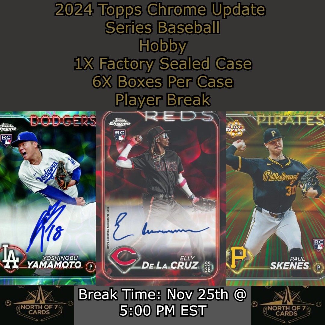 Addison Barger 2024 Topps Chrome Update Baseball Hobby 1X Case Player ...