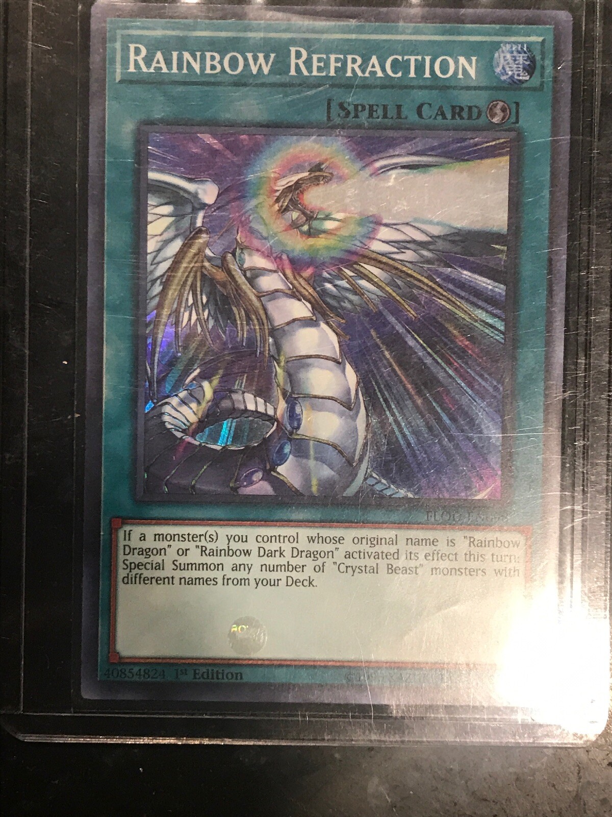 Yugioh! Rainbow Refraction - FLOD-EN098 - Super Rare - Unlimited Ed ...