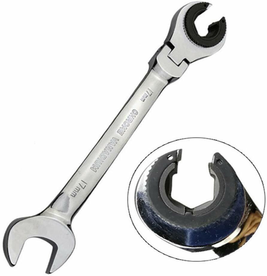 RatchetFix Tubing Wrench Ratcheting Flex Head 72-Tooth Spanner Repair ...